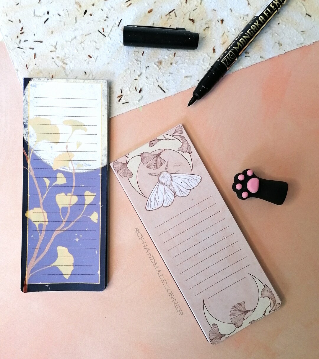 To Do List Notepads From Our Night Butterfly Collection - 2 Designs ...