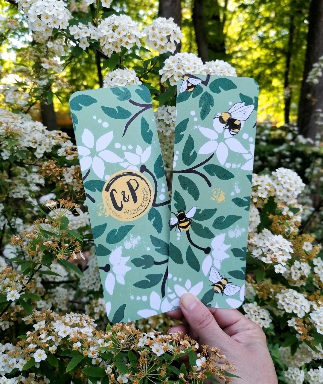 Big Bookmarks From Our Bumblebee Collection | Bee Stationery ...