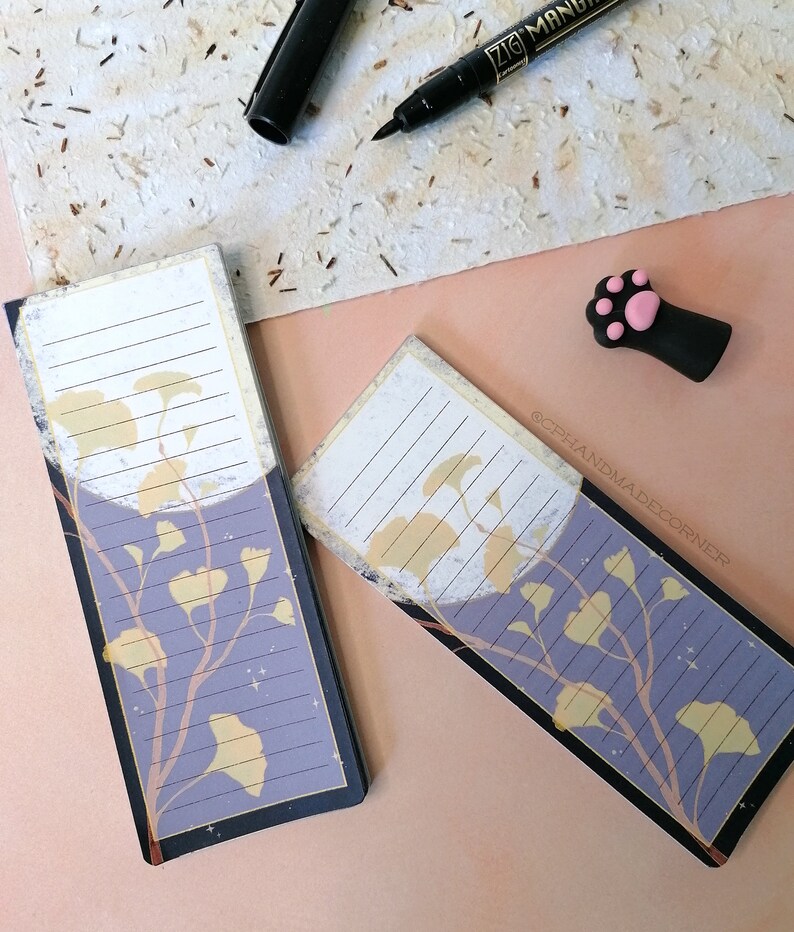 To Do List Notepads From Our Night Butterfly Collection - 2 Designs ...