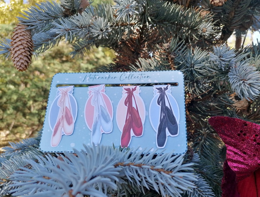 Ballet Shoes Magnetic Bookmarks From Our Nutcracker Christmas ...
