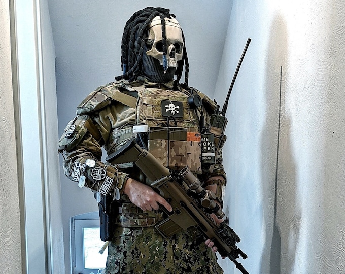 Complete Escape From Tarkov EFT Knight Goons Kit Face Mask Face Mask ...