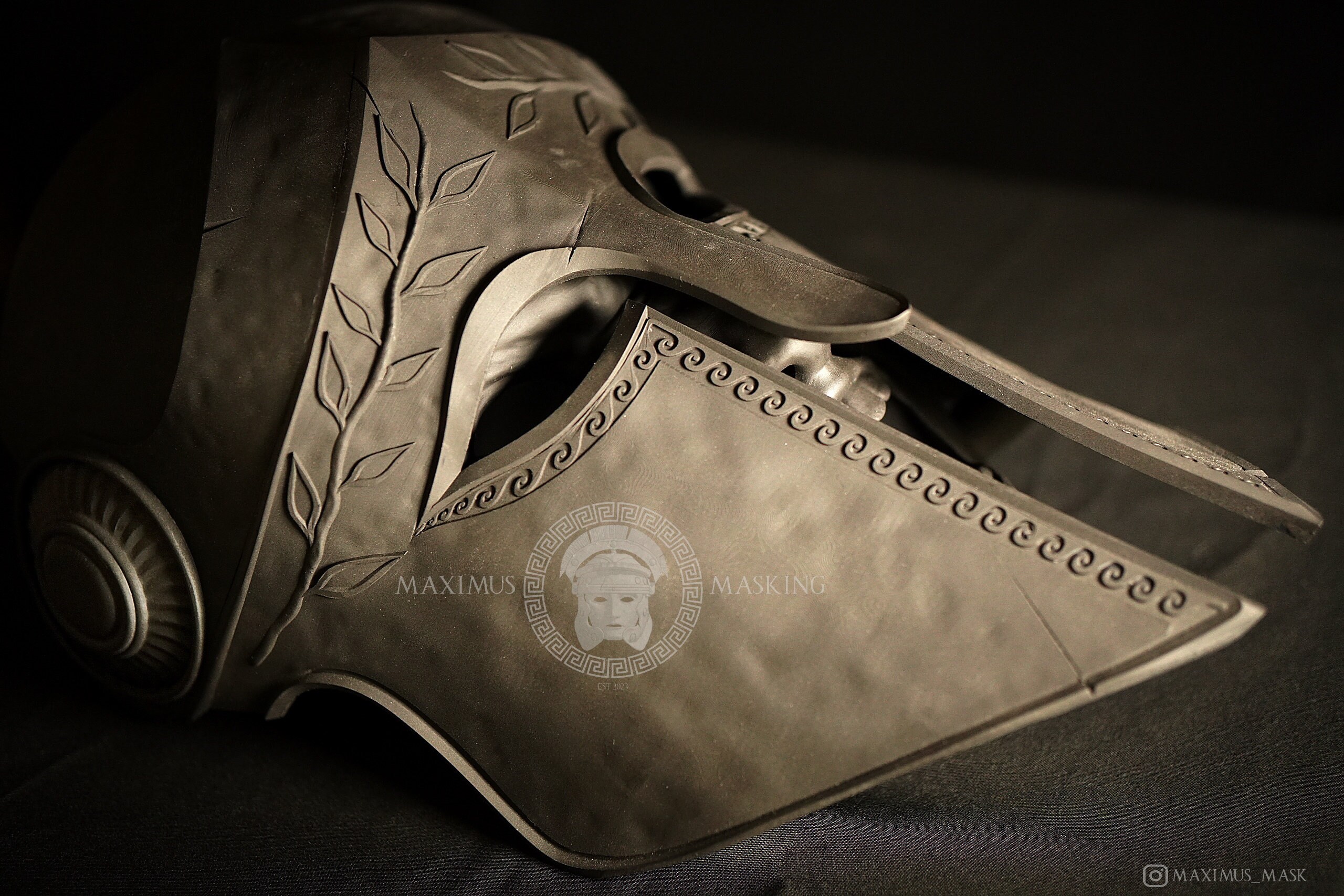 The Spartan Face Mask, Greek, Ancient Mask, Roman, Larp, Mask for Men ...