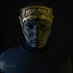 Octavius - Ancient Face Mask Roman, Greek, Ancient Mask, Larp, Mask for ...