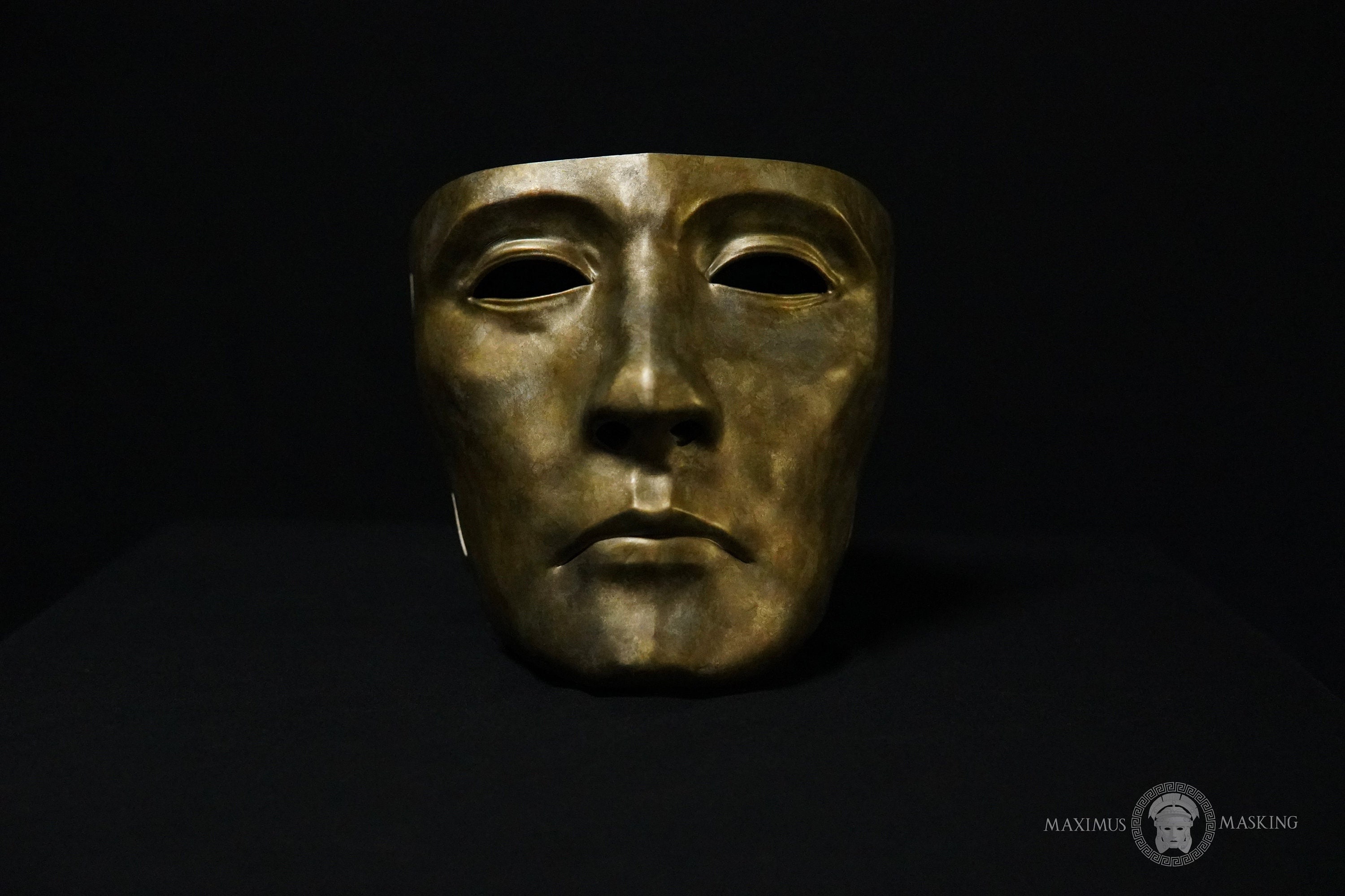 Titus Roman Helmet Face Mask Face Mask, Greek, Ancient Mask, Roman ...