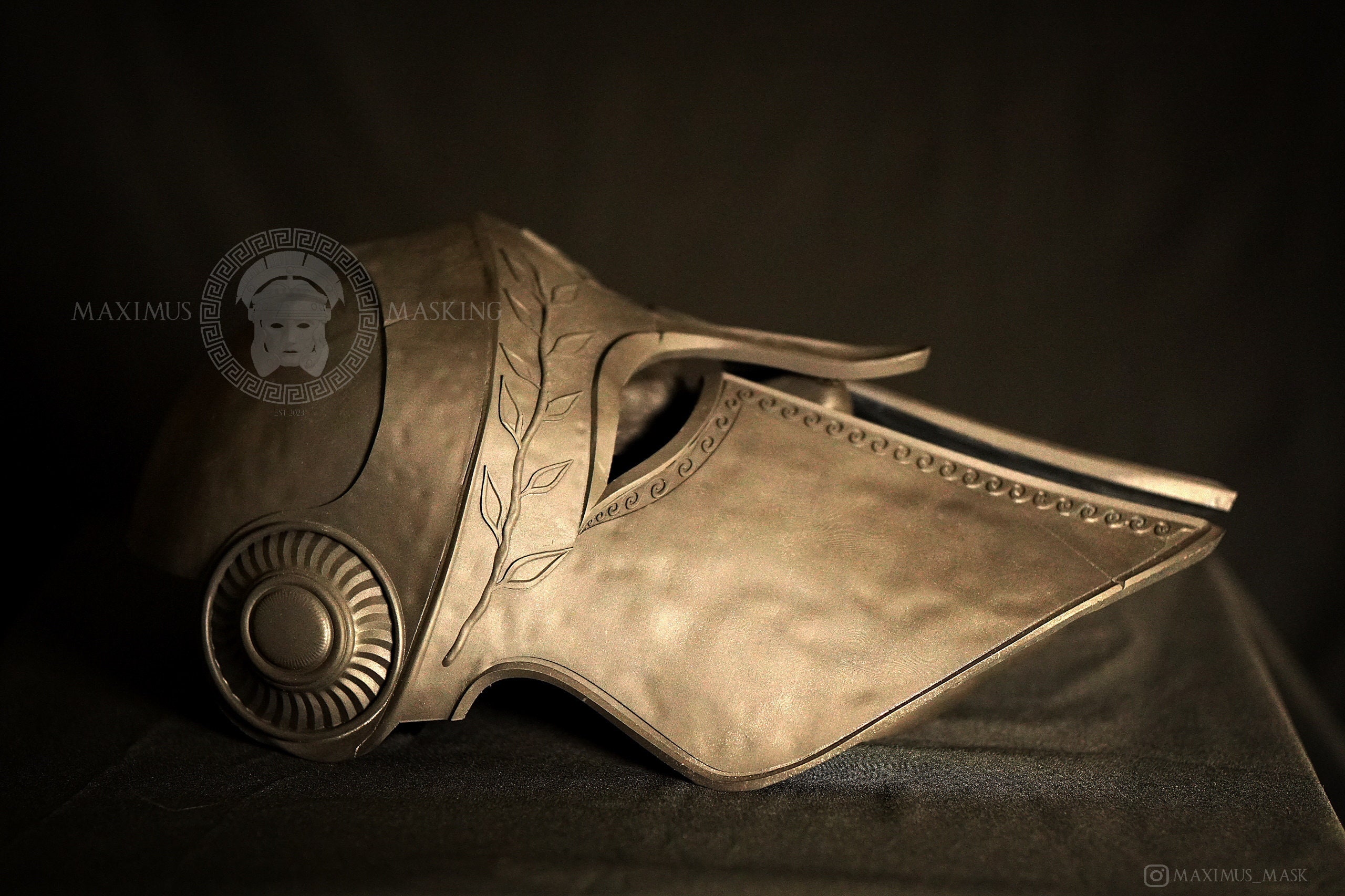 The Spartan Face Mask, Greek, Ancient Mask, Roman, Larp, Mask for Men ...