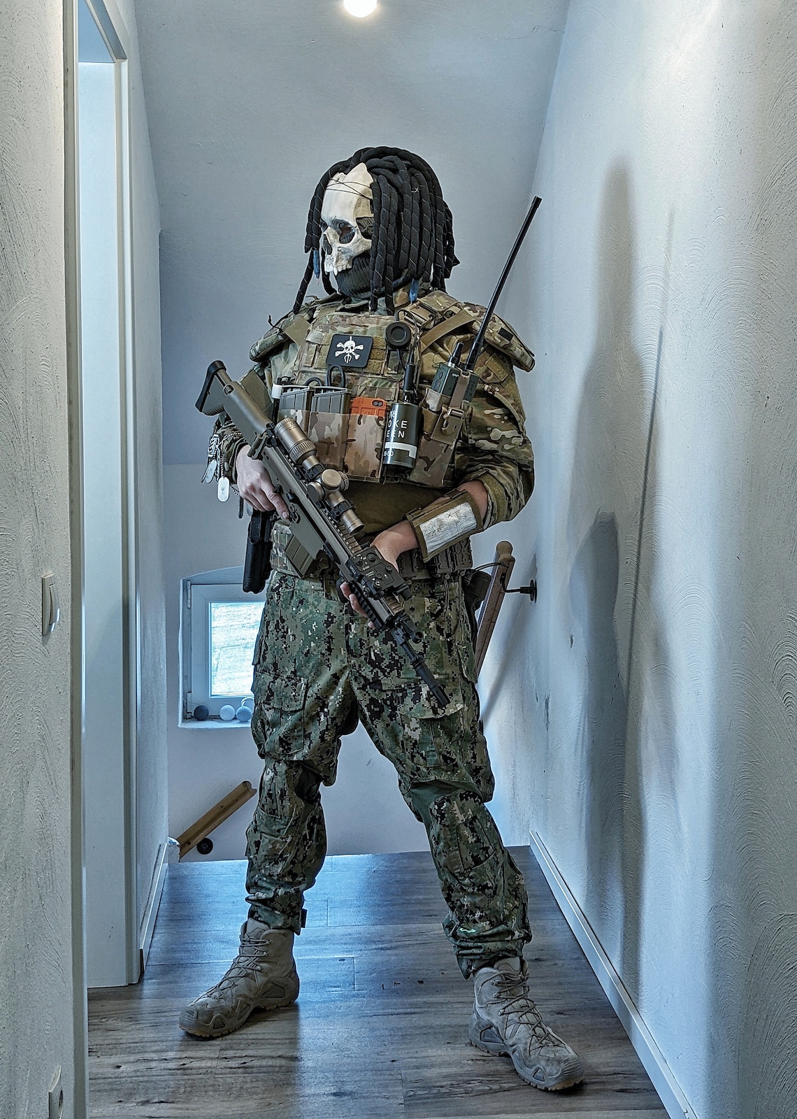 Complete Escape From Tarkov EFT Knight Goons Kit - Face Mask Face Mask ...