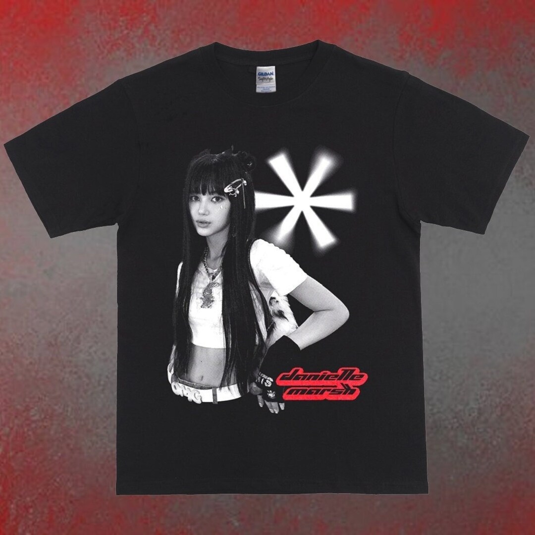 Vintage Newjeans Shirt Newjeans Danielle Kpop Shirt Danielle - Etsy