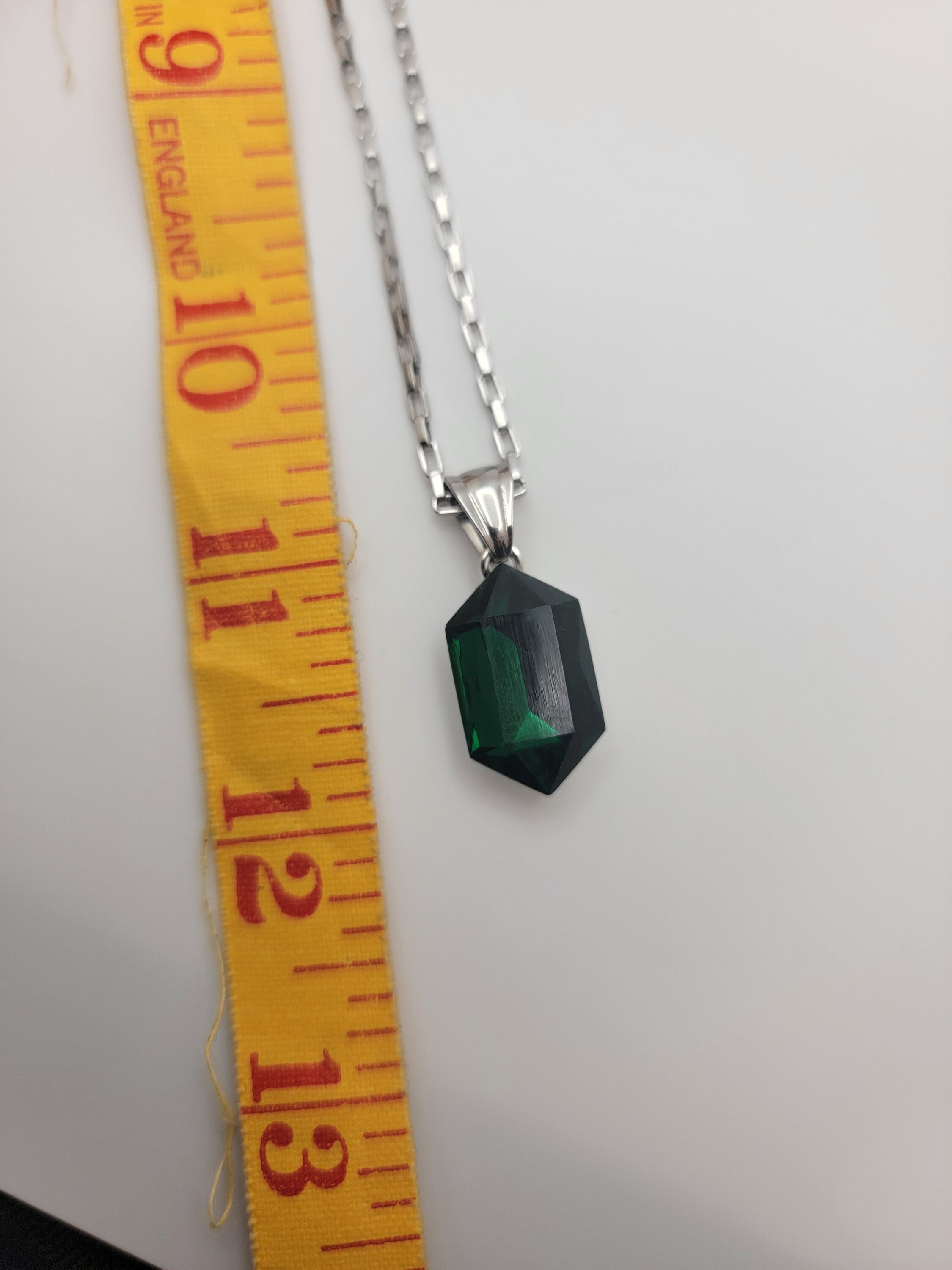 Rupee Pendant Necklace Zelda Vintage Glass - Etsy