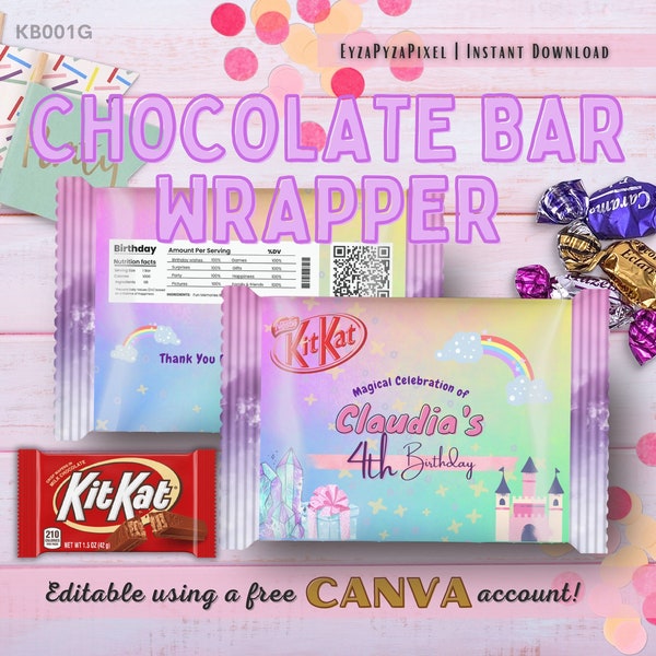 Personalized Kit Kat - Etsy