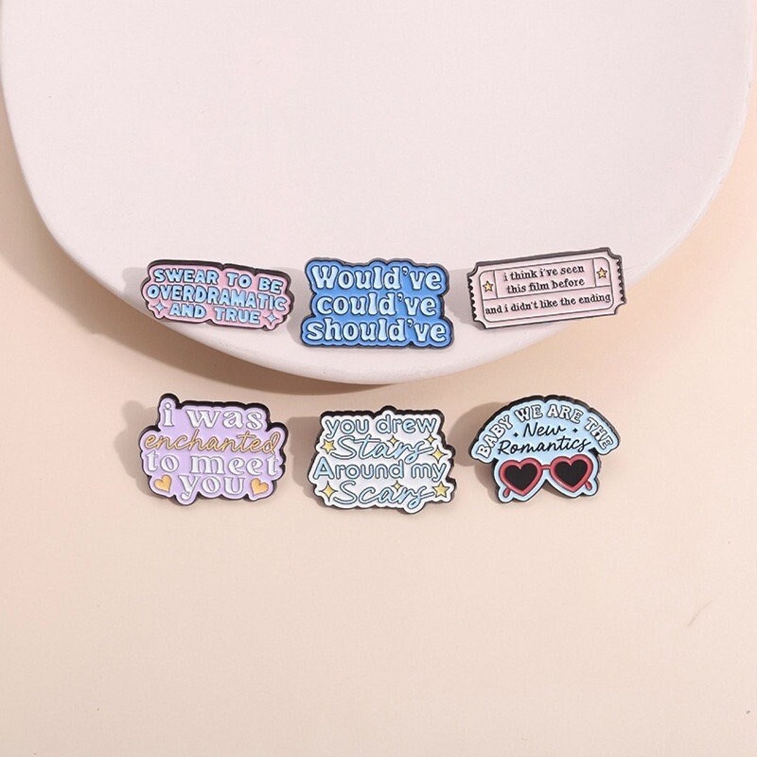 Taylor Swift Enamel Pins Eras Tour Merchl Reputation Inspired L Eras ...