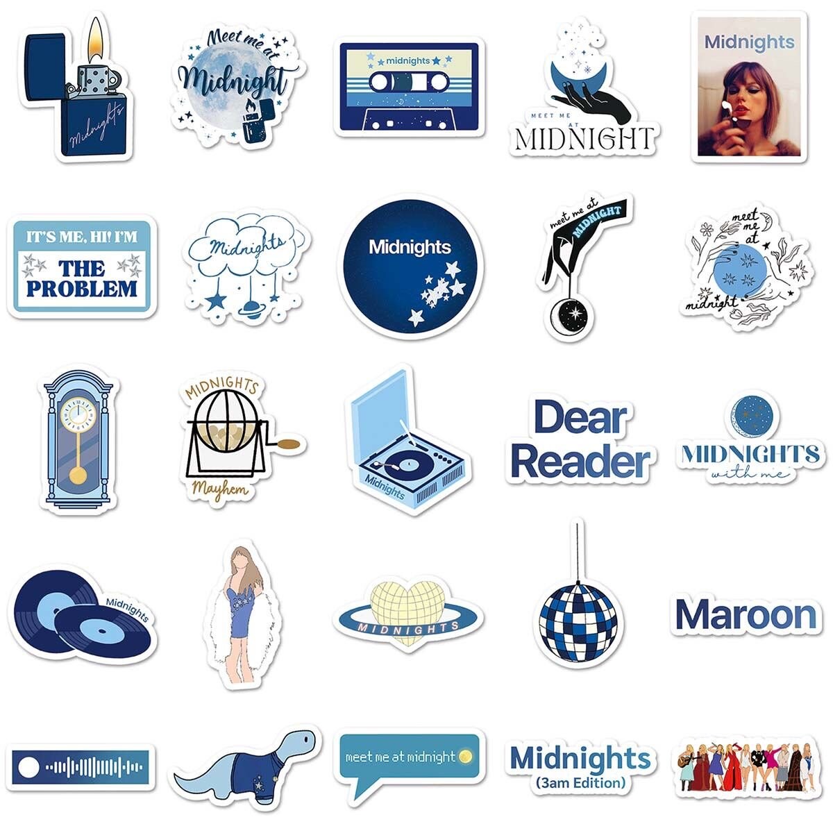 Taylor Sticker TTPD Lyrics Stickers Taylor Swift Eras Tour Swiftie ...