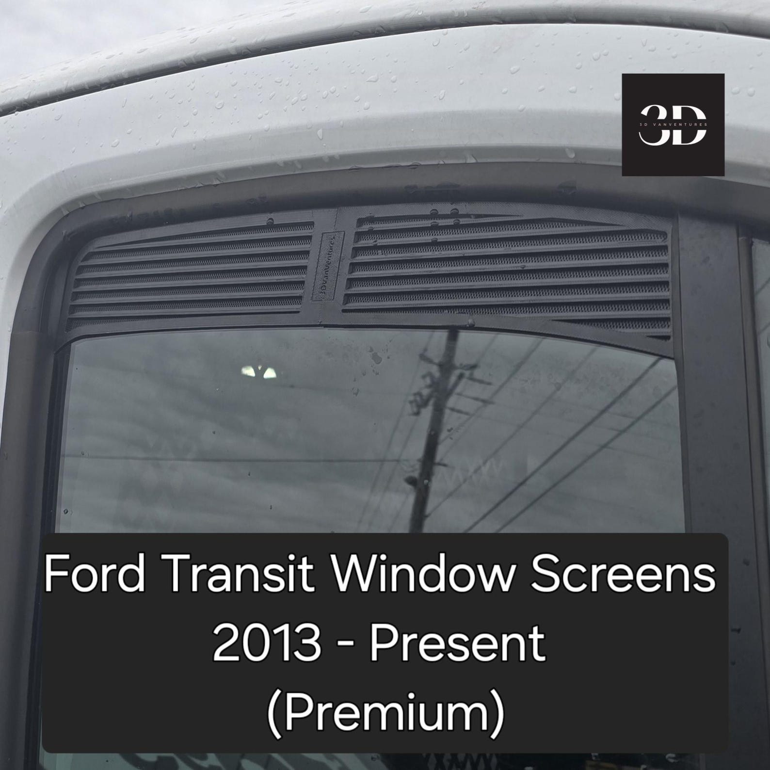 Ford Transit Van | Window Vent Bug Screen (pair) | 2013 – Present | - Etsy