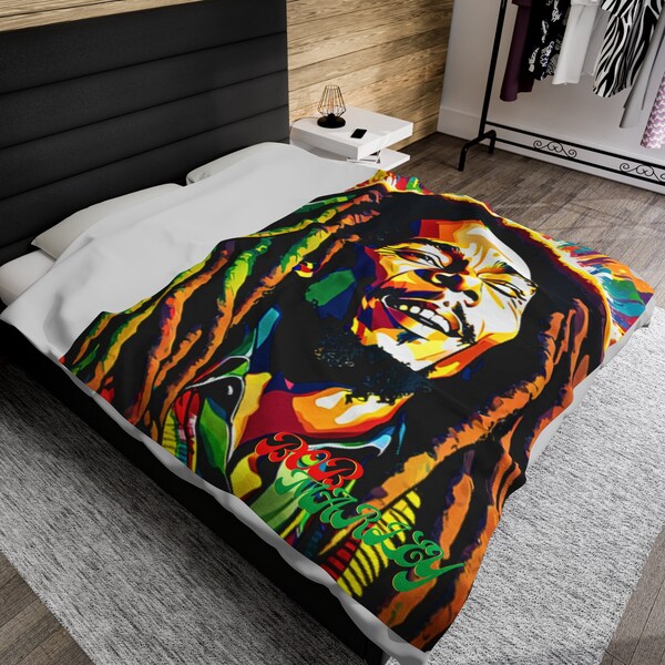 Bob Marley Blanket - Etsy