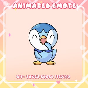 Happy Dance Piplup Animated Twitch Emote, Animated Happy Dancer Piplup ...