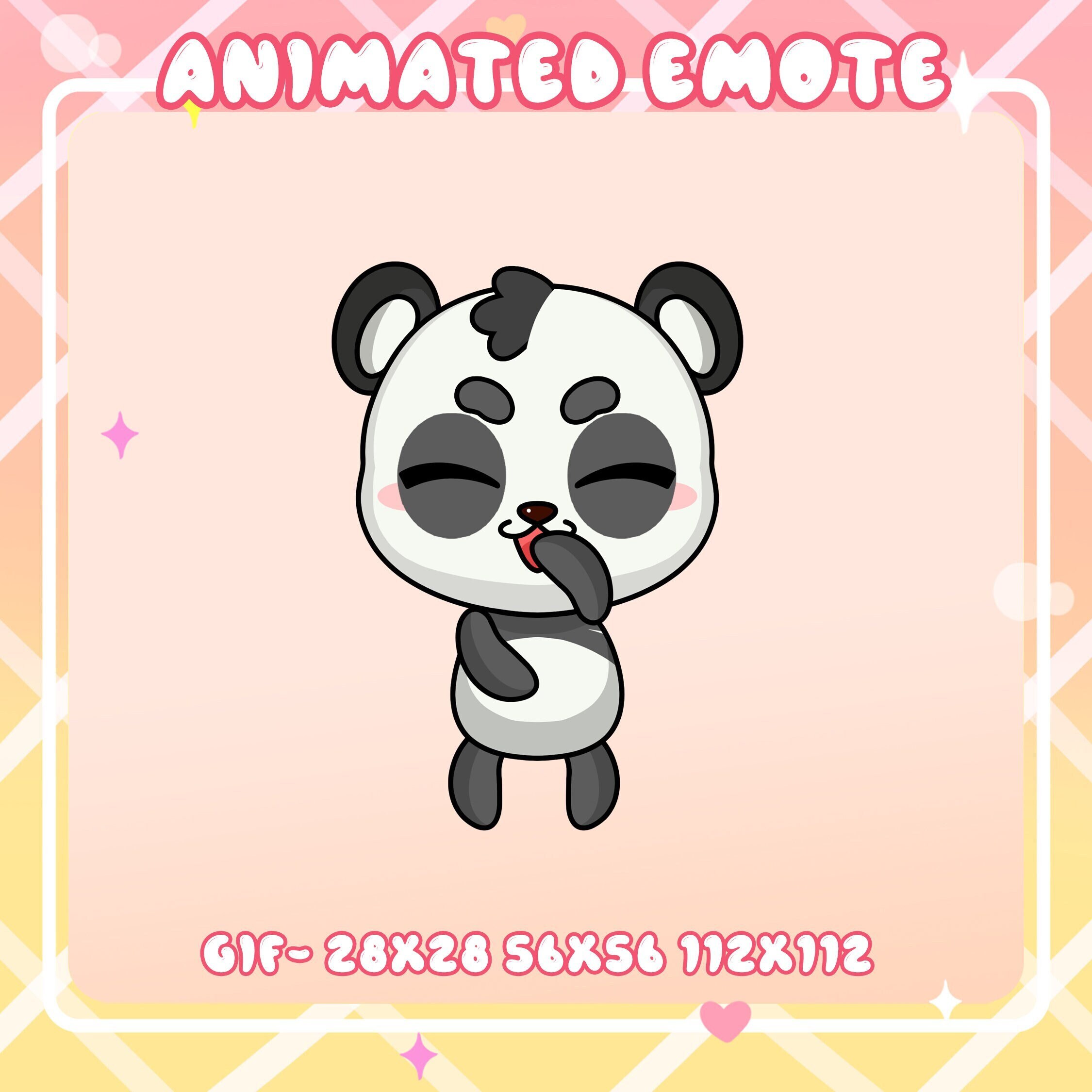 Happy Dance Panda Animated Twitch Emote Animated Happy Dancer - Etsy