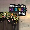 Welcome Back to School Door Hanger, 1st Day of School Sign, First Day ...