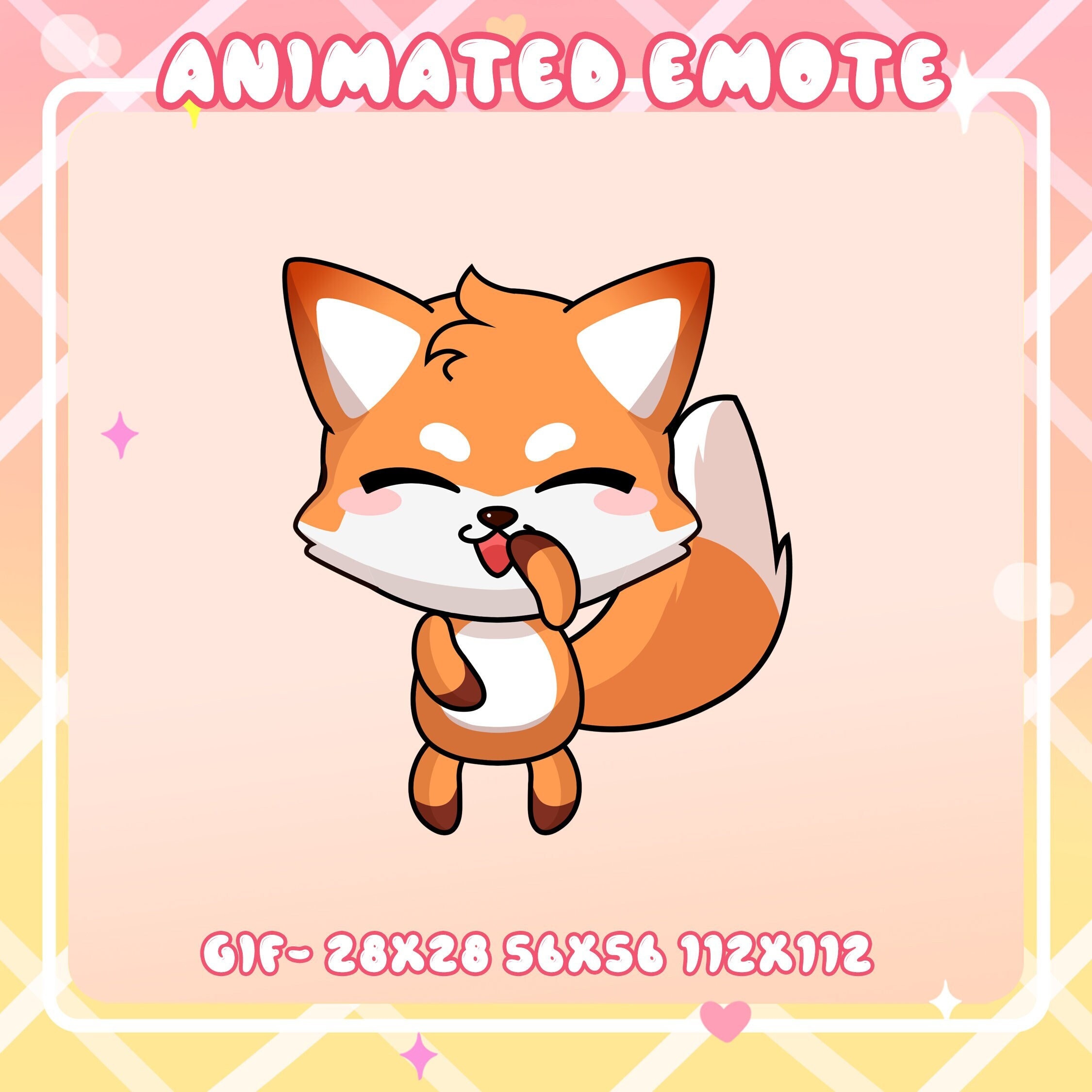 Happy Dance Fox Animated Twitch Emote, Animated Happy Dancer Fox Twitch ...