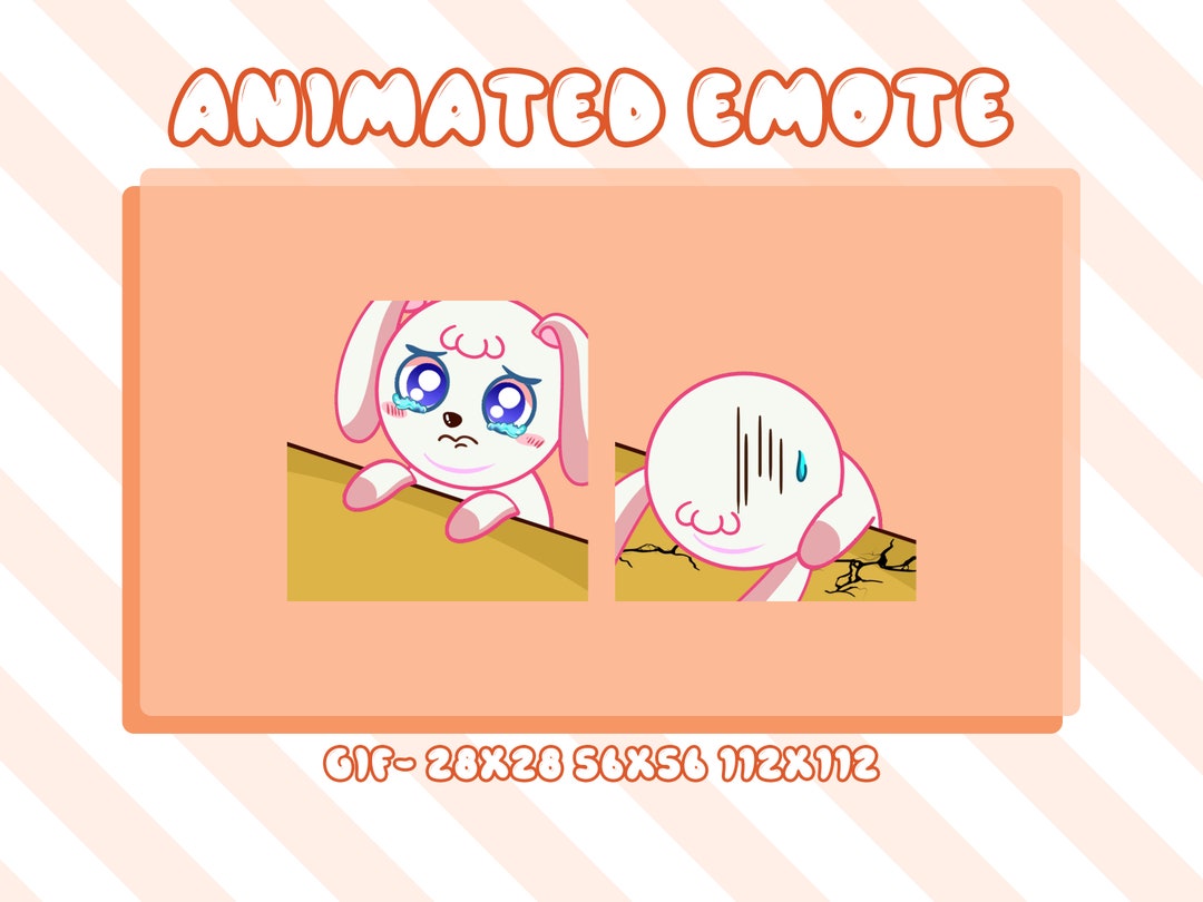 Bunny Slam Animated Emote, Animated Slam Bunny Twitch Discord Youtube ...
