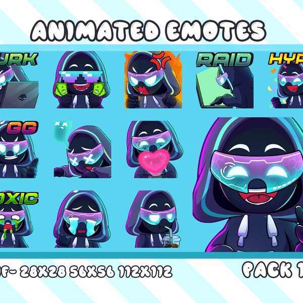 Twitch Emotes Cyberpunk - Etsy