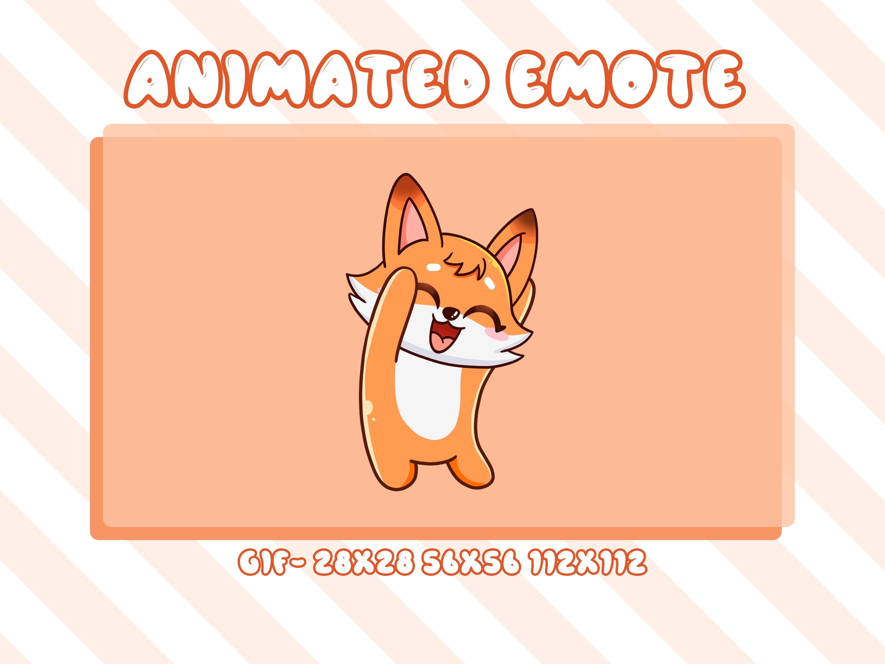 Cosmic Dancer Fox Animated Twitch Emote, Animated Dancing Fox Twitch ...