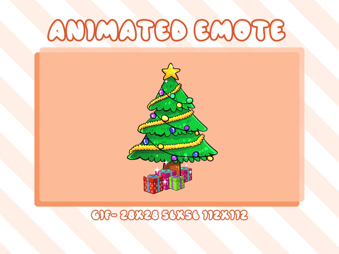 Christmas Tree Animated Twitch Emote, Christmas Tree Animated Twitch ...