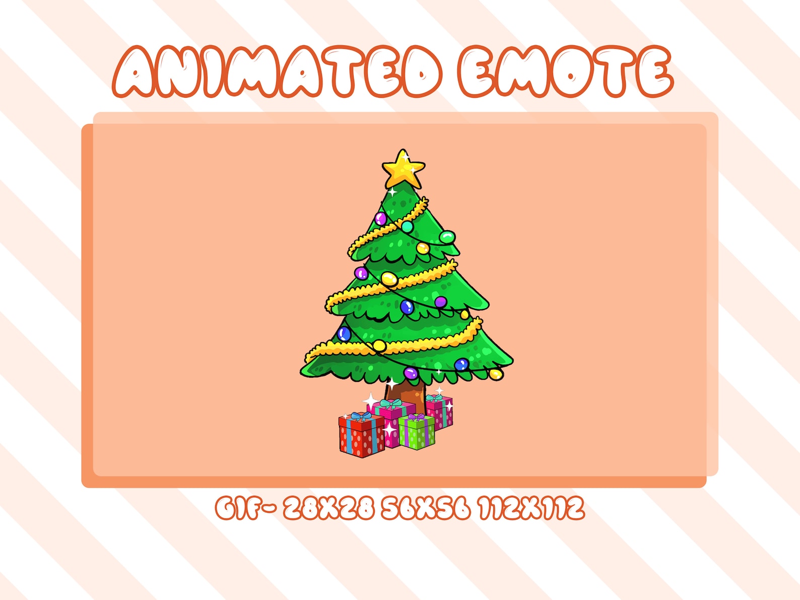 Christmas Tree Animated Twitch Emote, Christmas Tree Animated Twitch ...