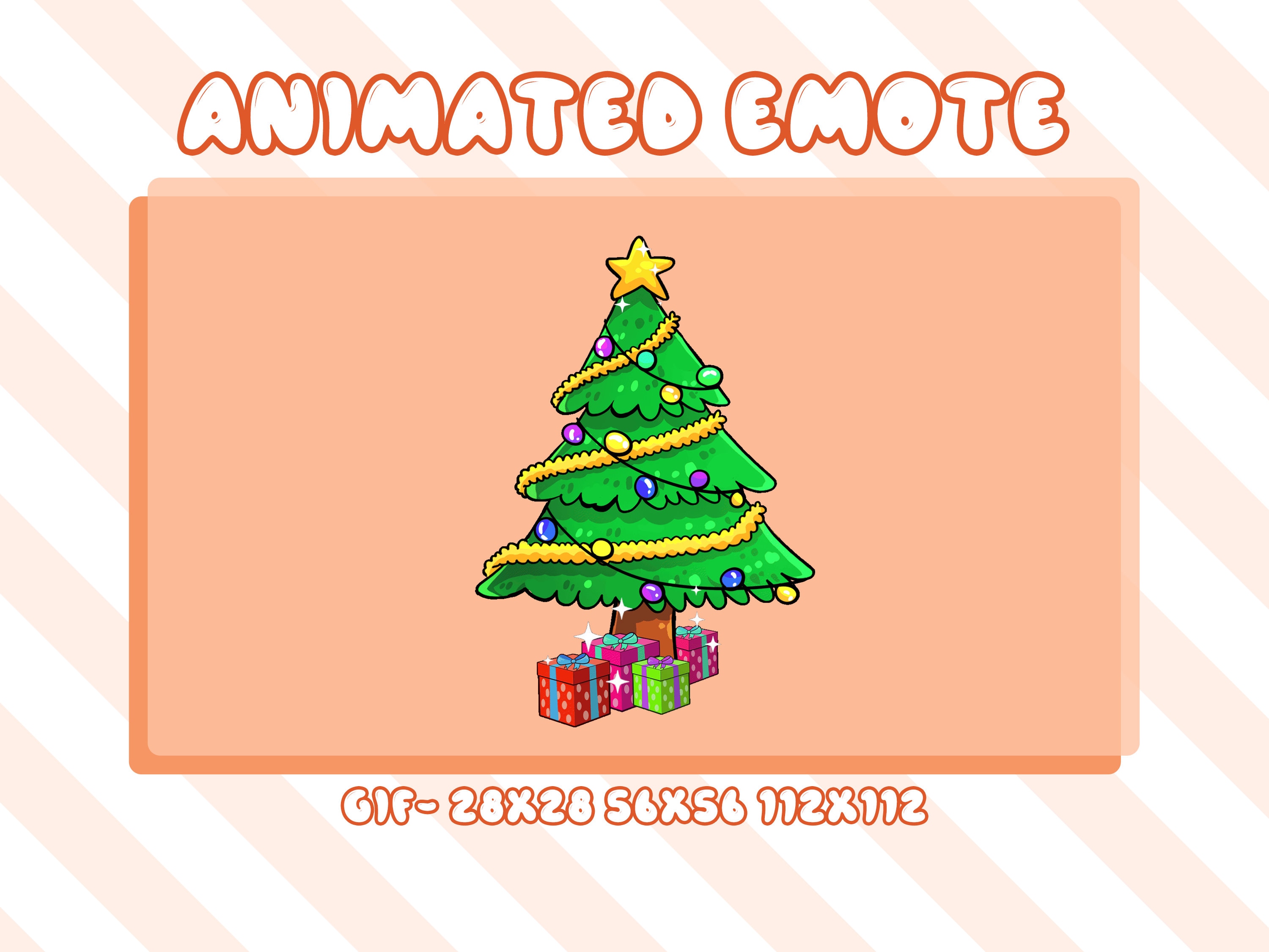 Christmas Tree Animated Twitch Emote, Christmas Tree Animated Twitch ...