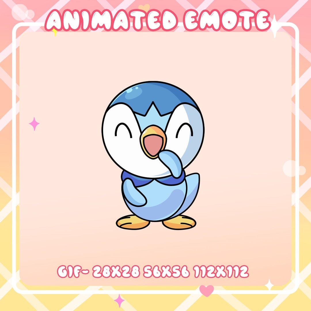 Happy Dance Piplup Animated Twitch Emote, Animated Happy Dancer Piplup ...