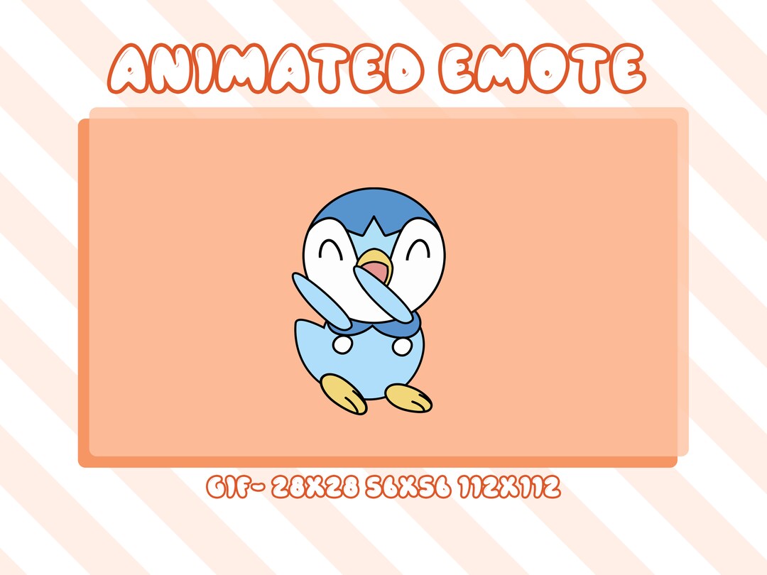 Funny Dancer Piplup Animated Twitch Emote Dance Piplup - Etsy