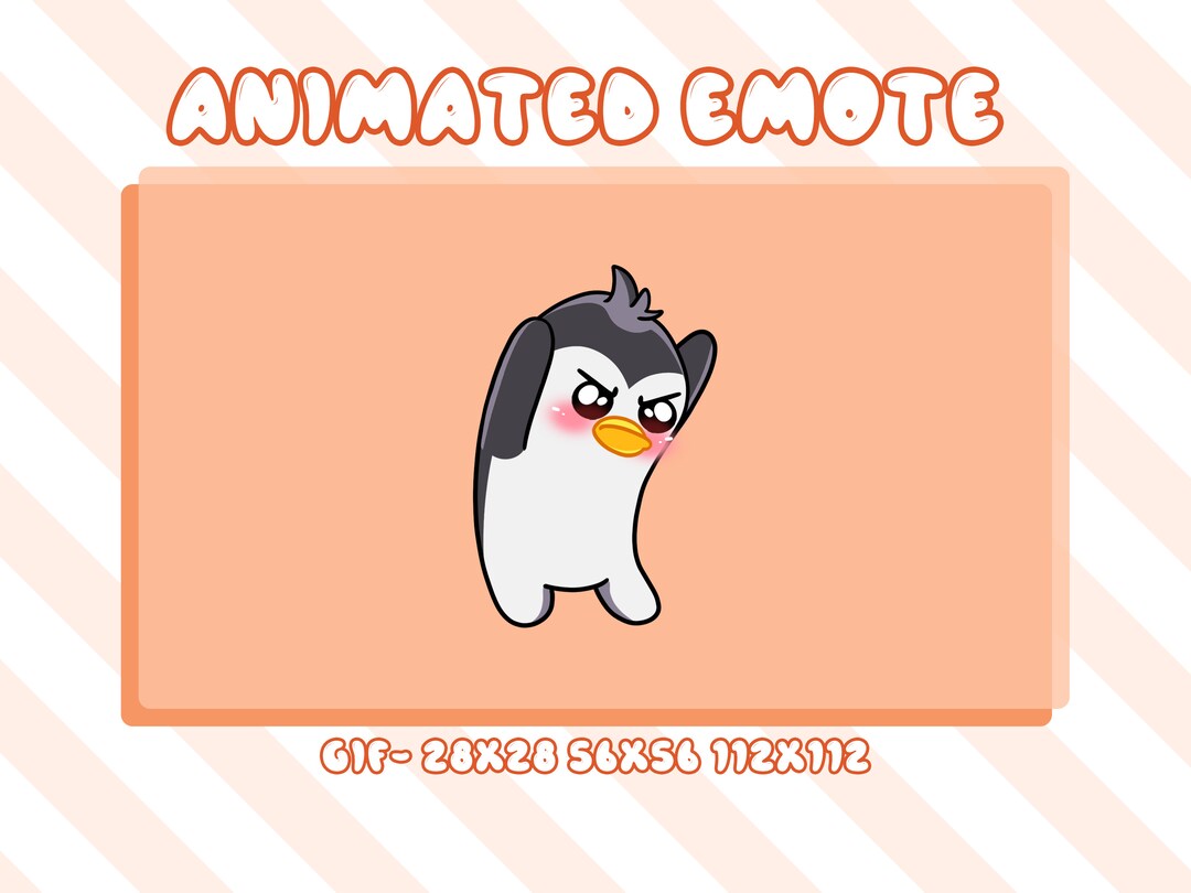 Cosmic Dance Penguin Animated Emote, Animated Dancing Penguin Twitch ...
