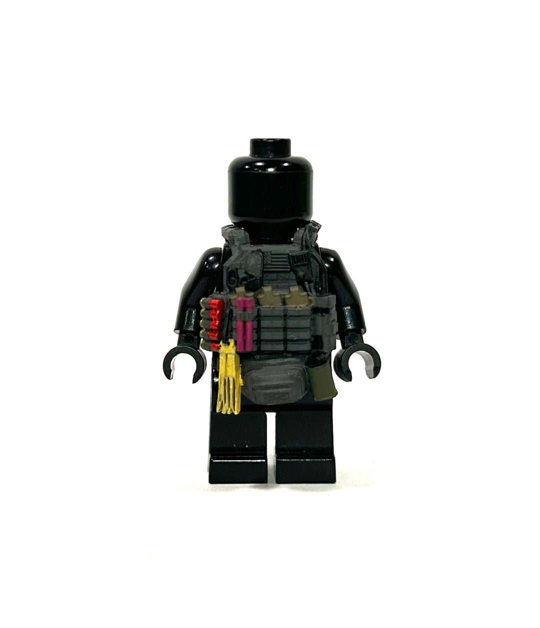 Brickraidz Tactical Vest Painted for Minifigures Modern Combat Mission ...