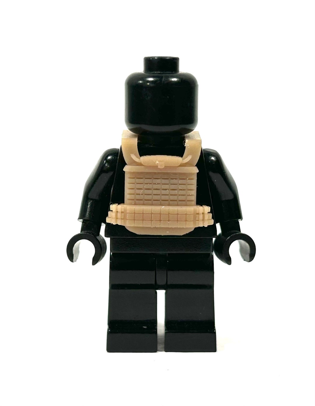 Brickraidz Tactical Plate Carrier Blanke for Minifigures Modern Combat ...