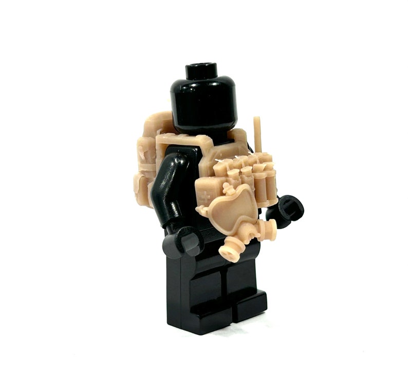 Brickraidz Tactical Breacher Vest for Minifigures Modern Combat Mission ...