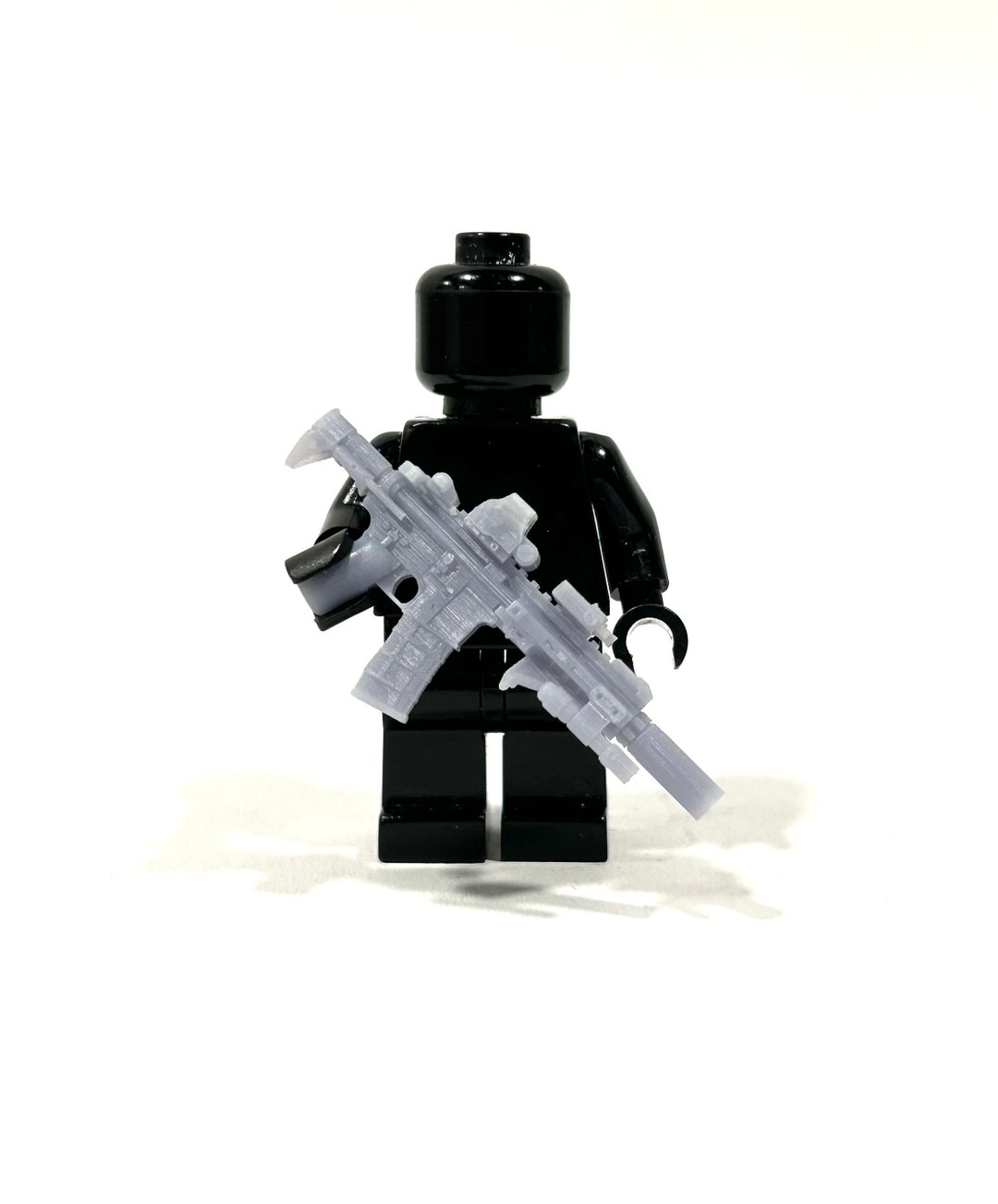 Brickraidz HRT SWAT V2 SD Rifle for Minifigures Modern Combat Mission ...