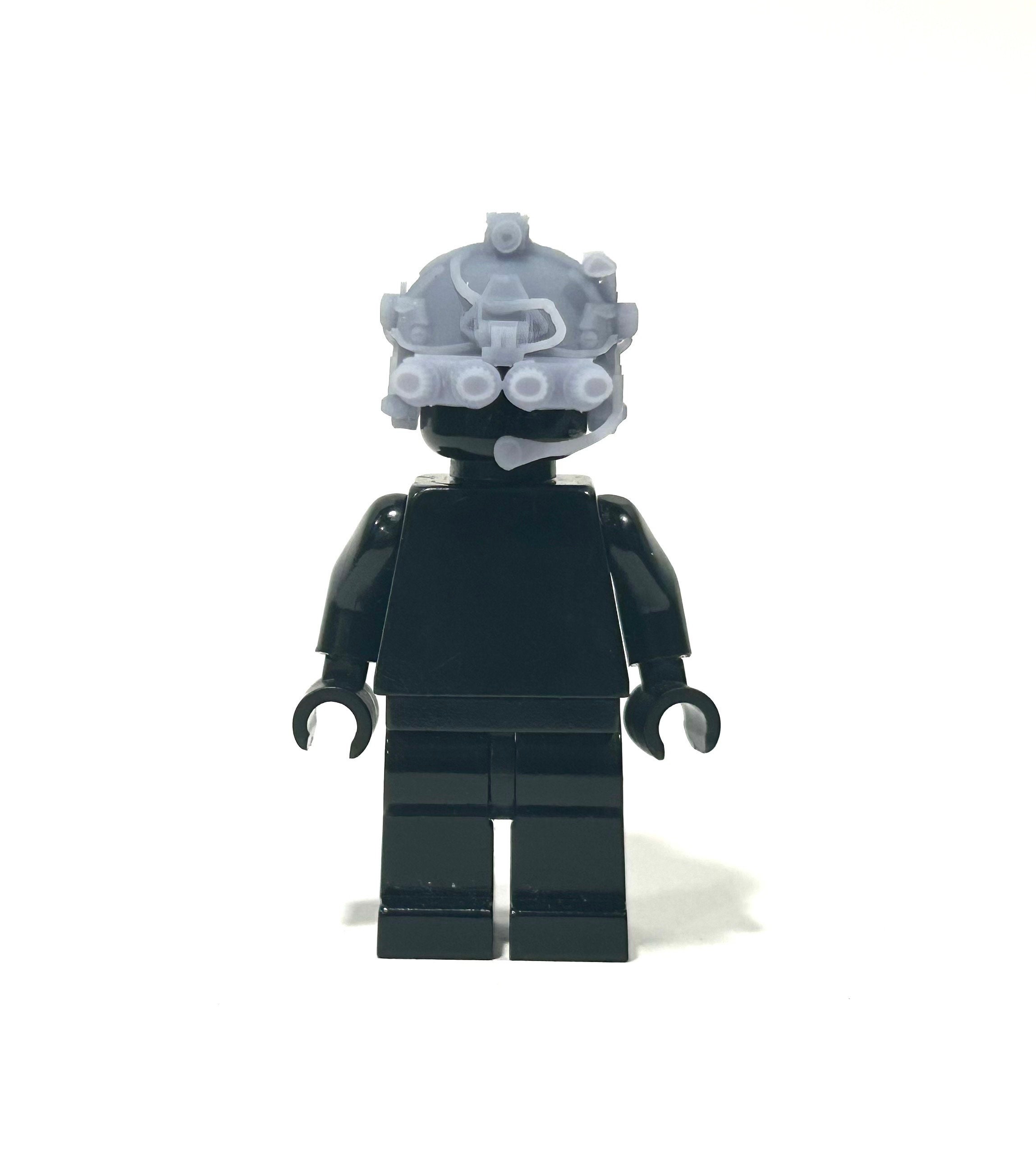 Brickraidz Fast Helmet With Peltor NVG V4 for Minifigures Modern Combat ...