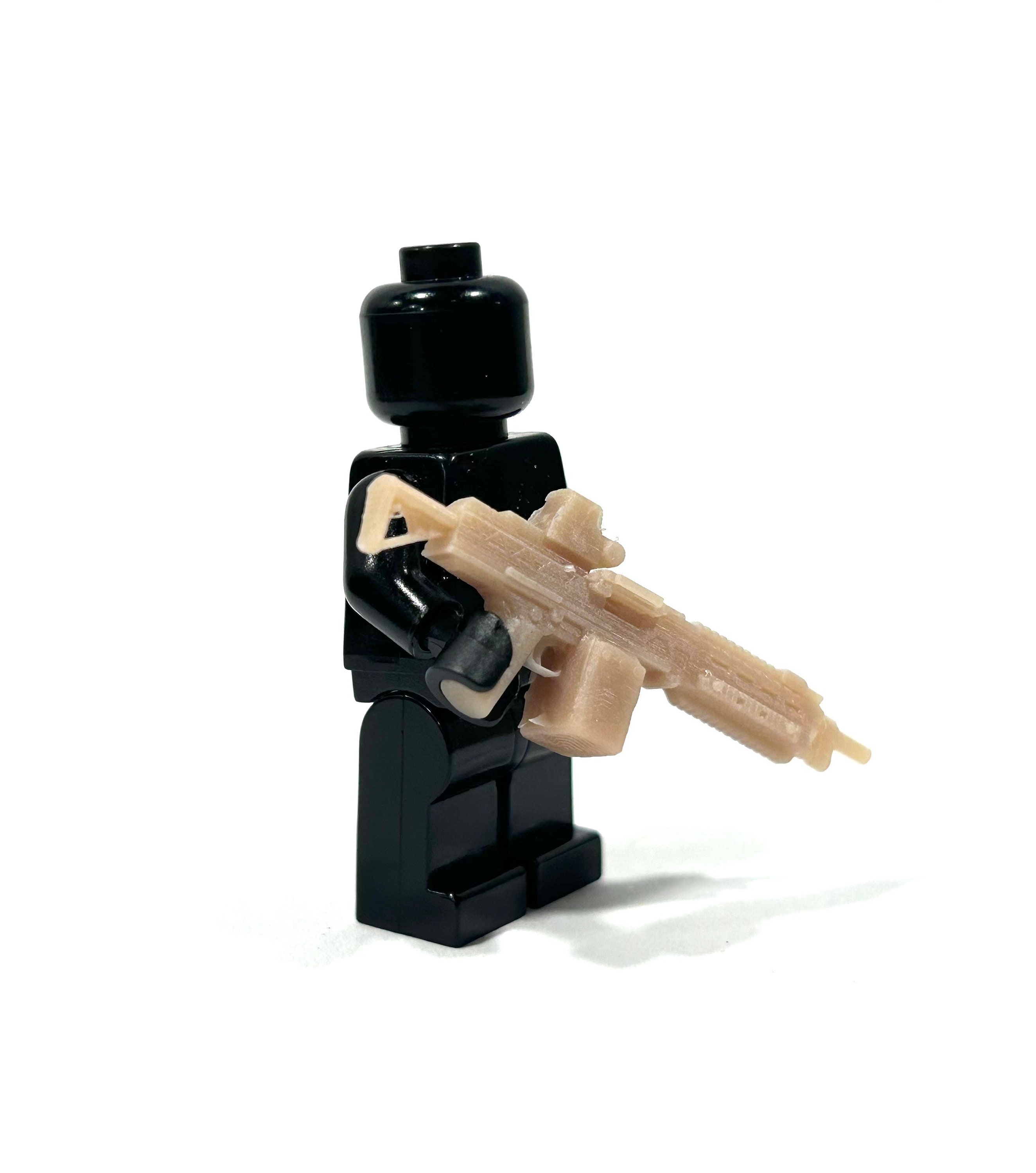 Brickraidz KAC LMG Machinegun for Minifigures Modern Combat - Etsy