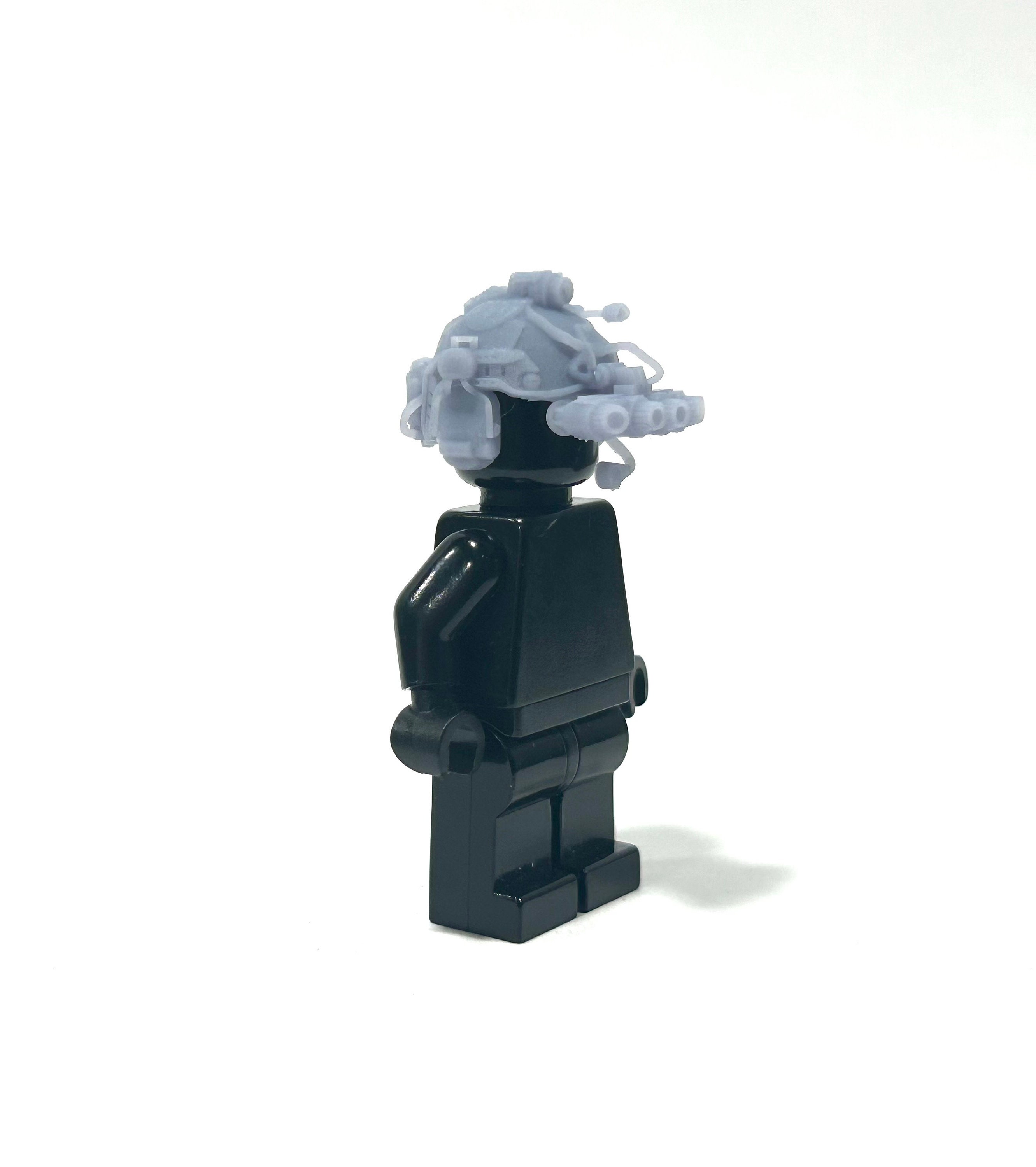 Brickraidz Fast Helmet With Peltor NVG V4 for Minifigures Modern Combat ...