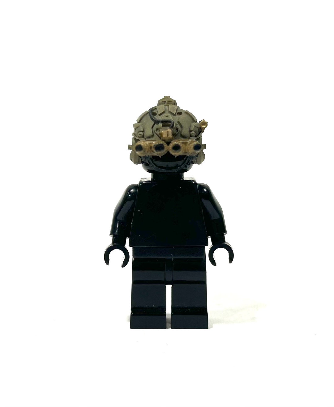 Brickraidz Fast Helmet With NVG Painted for Minifigures Modern Combat ...