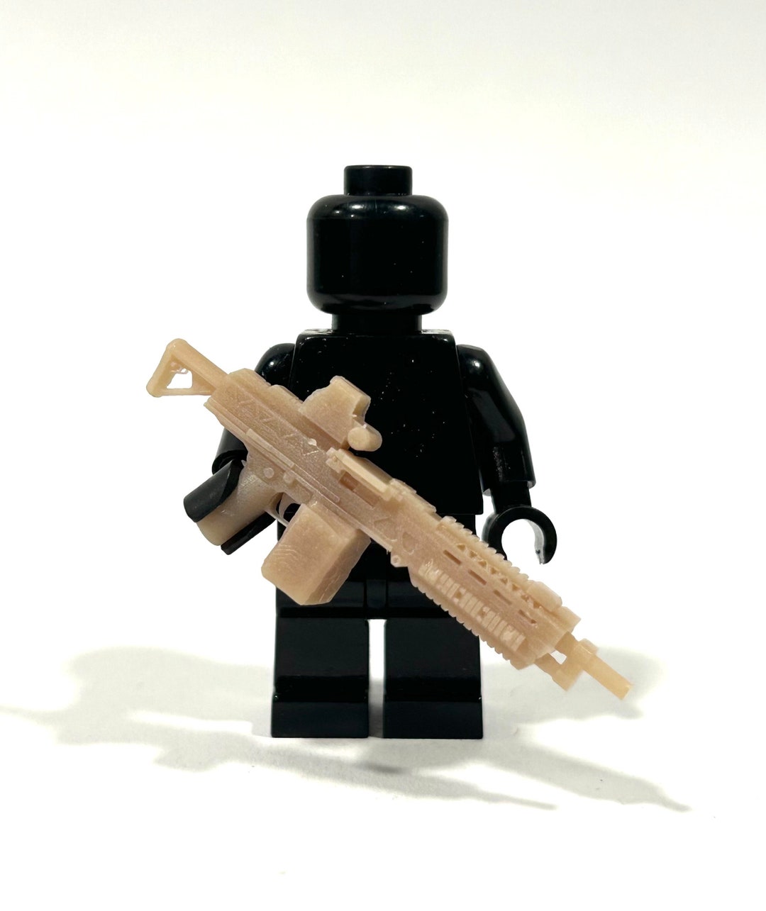 Brickraidz KAC LMG Machinegun for Minifigures Modern Combat - Etsy