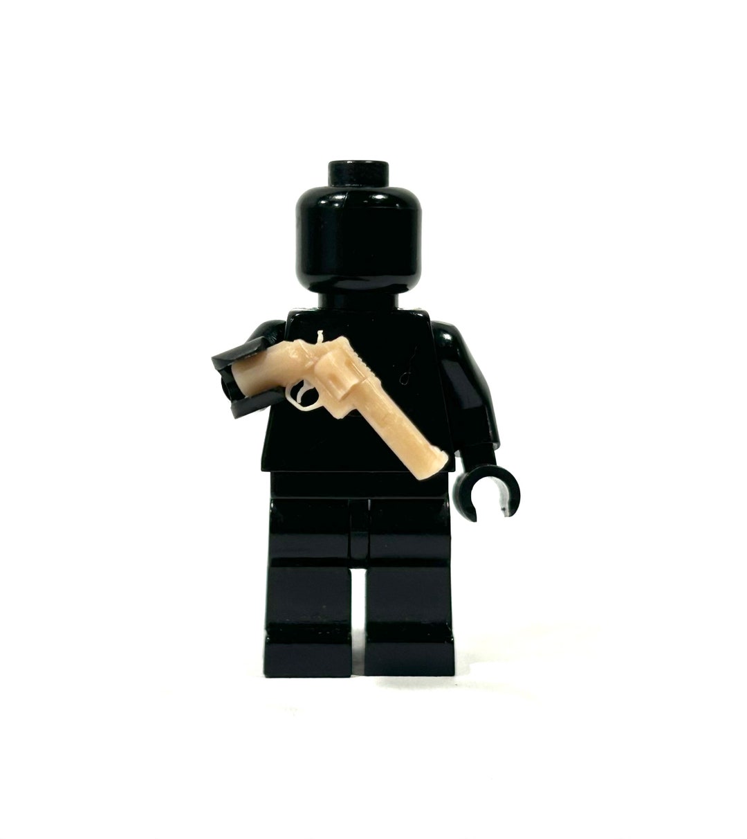 Brickraidz Revolver for Minifigures Modern Combat Mission Weapons ...