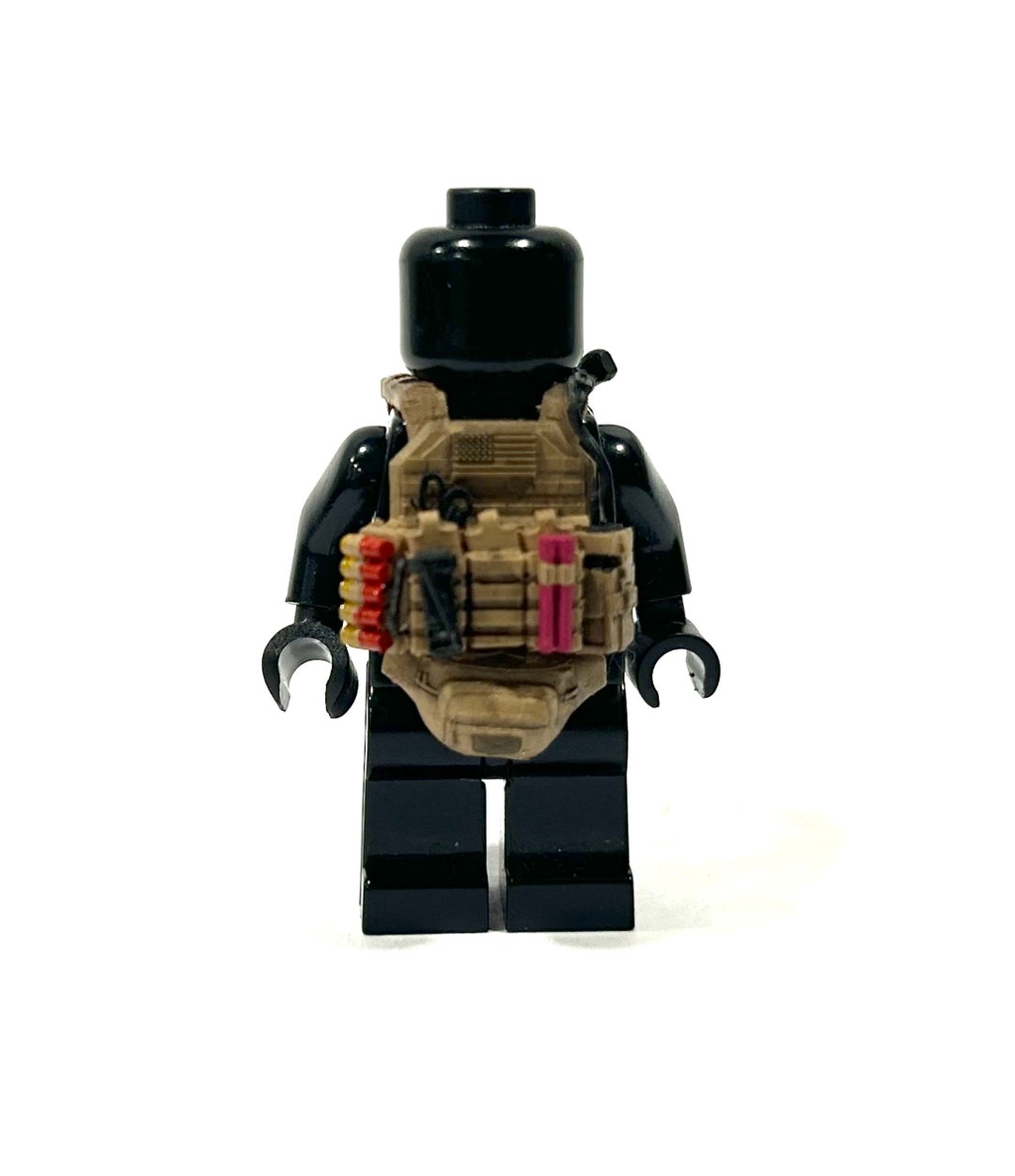 Brickraidz Tactical Vest Painted for Minifigures Modern Combat Mission ...