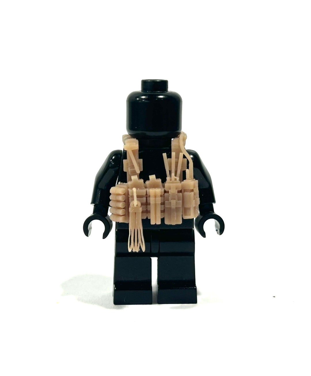 Brickraidz Tactical Chest Rig V5 for Minifigures Modern Combat Mission ...