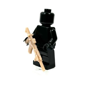 Brickraidz MK18 Rifle for Minifigures Modern Combat Mission Weapons ...