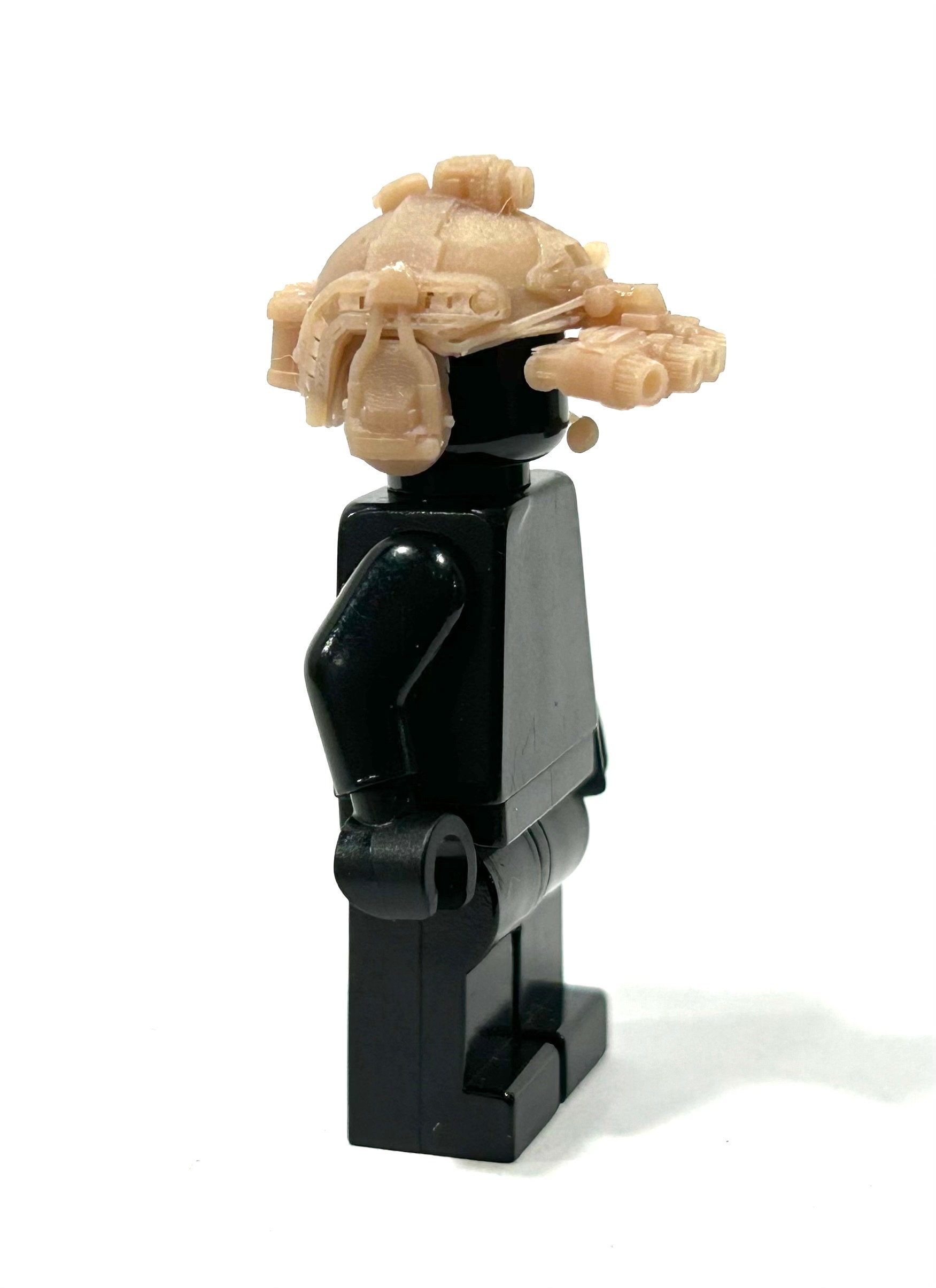 Brickraidz Fast Helmet With Peltor NVG V4 for Minifigures Modern Combat ...