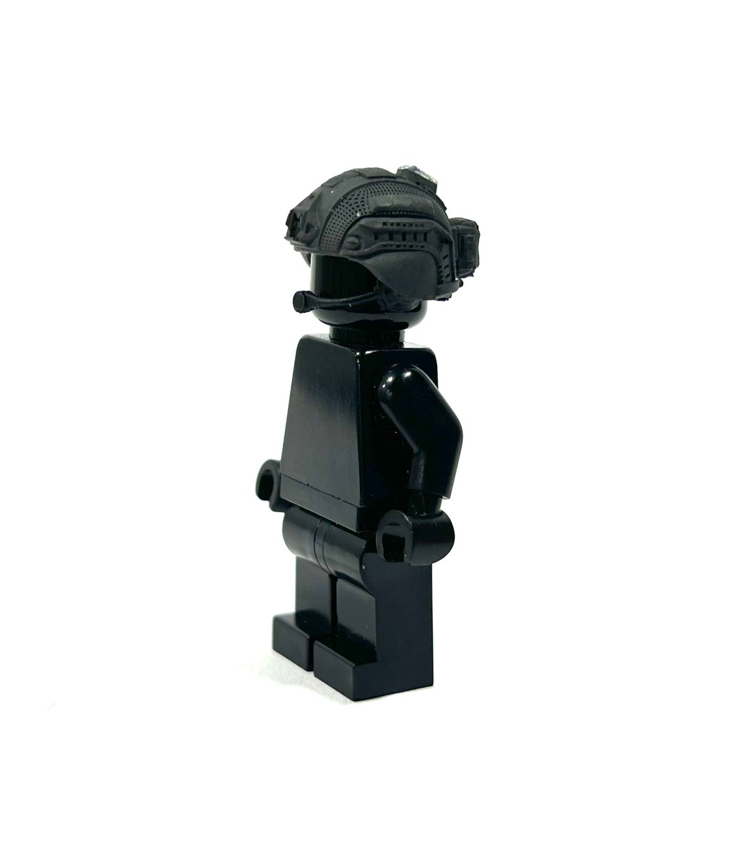 Brickraidz Fast Helmet Painted for Minifigures Modern Combat Mission ...