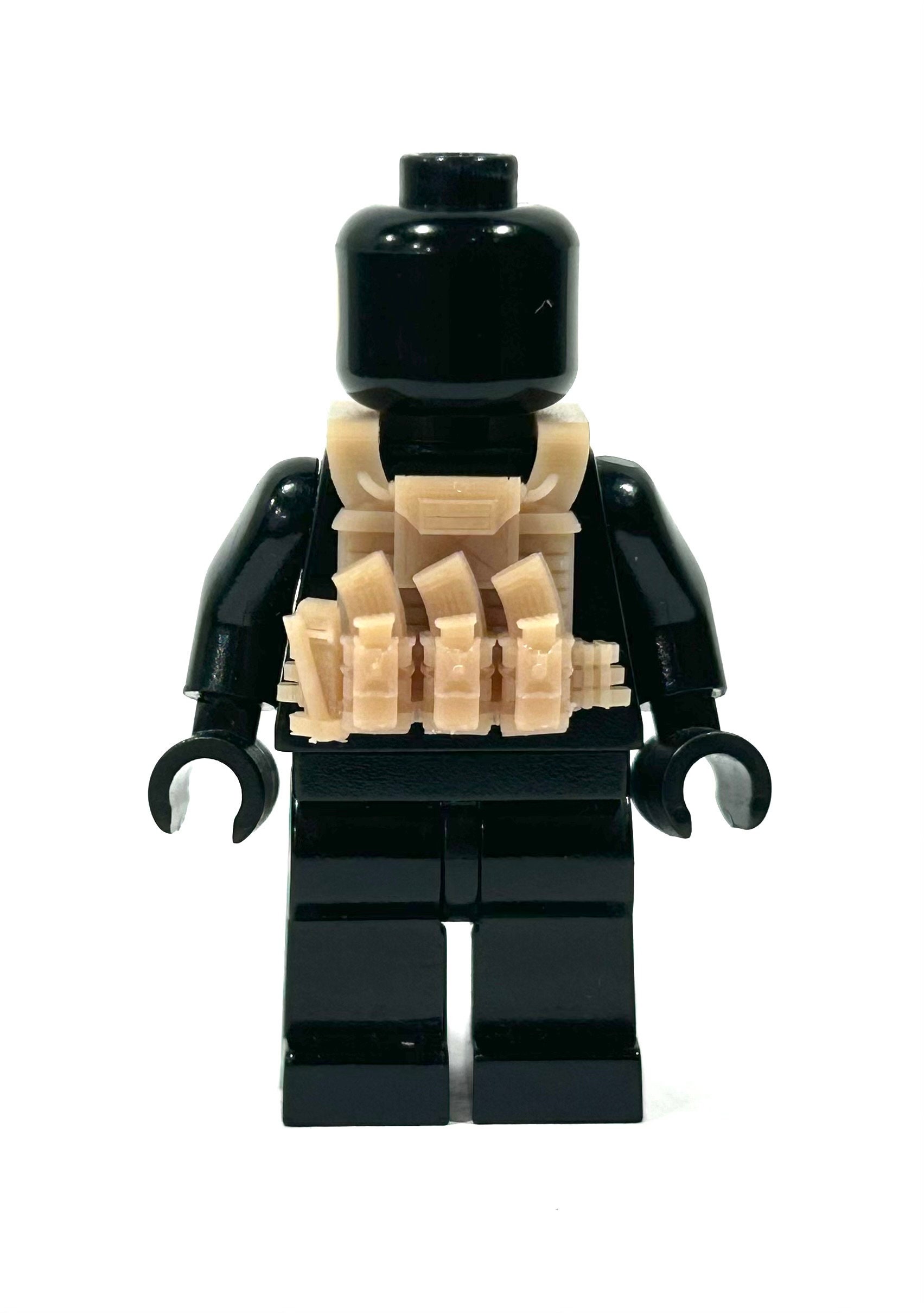 Brickraidz Tactical Plate Carrier V1 for Minifigures Modern Combat ...