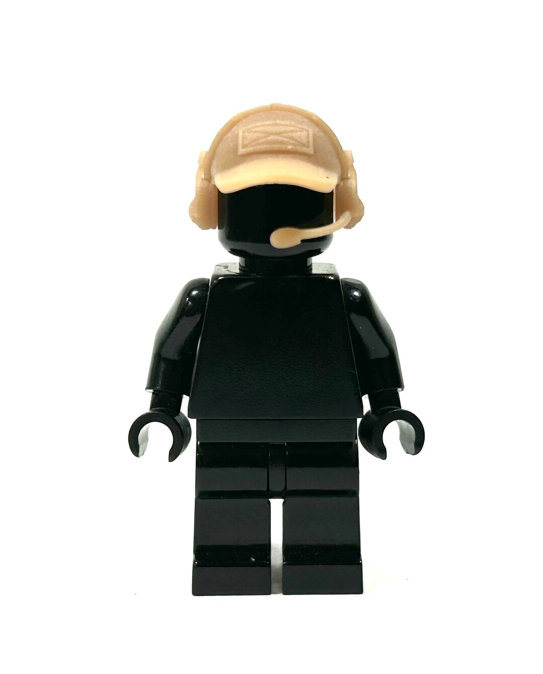 Brickraidz Tactical Cap With Patch and Peltor for Minifigures Modern ...