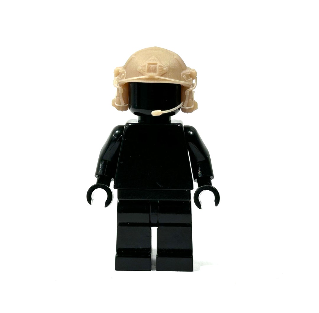 Brickraidz Fast Helmet With Peltor for Minifigures Modern Combat ...
