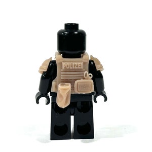 Brickraidz Tactical SEK / GSG9 Vest With Shoulderguard V3 Minifigures ...