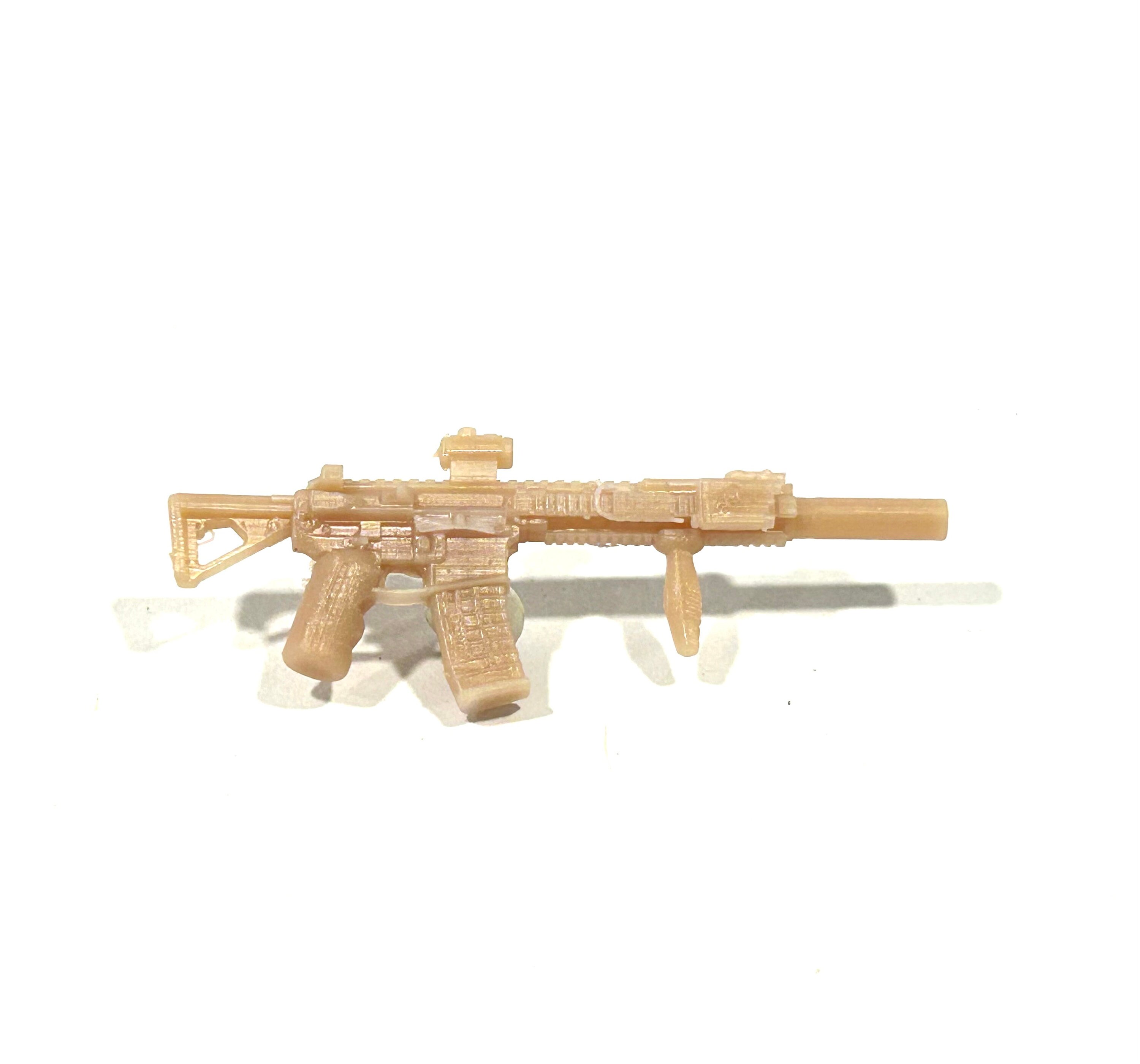 Brickraidz MK18 Rifle for Minifigures Modern Combat Mission Weapons ...